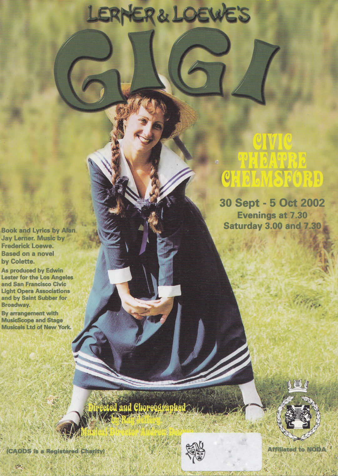 Gigi | Chelmsford Amateur Operatic And Dramatic Society